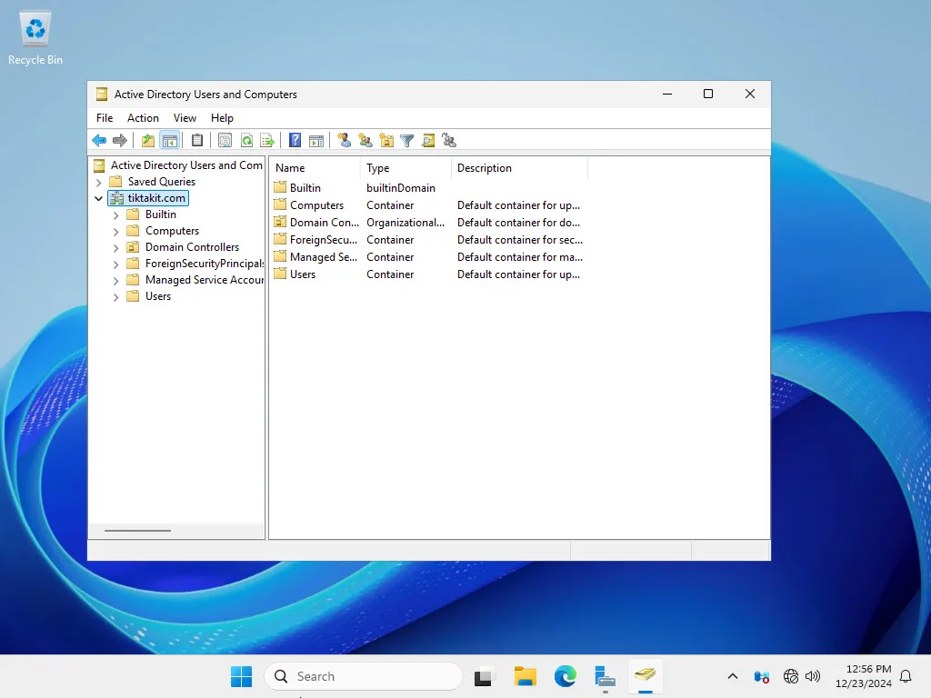קידום דומיין כ-Windows DC server 2025